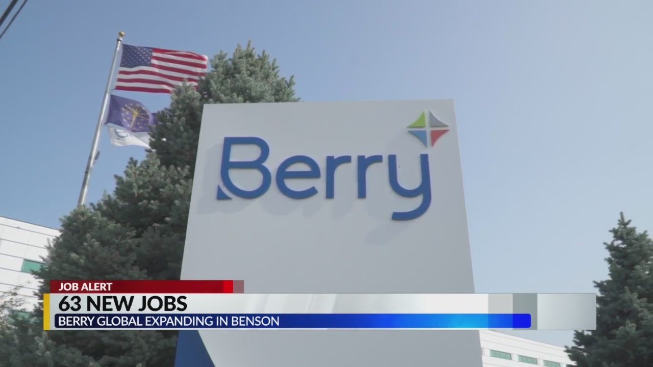 CBS 17 Job Alert - Berry Global expanding in Benson - YouTube