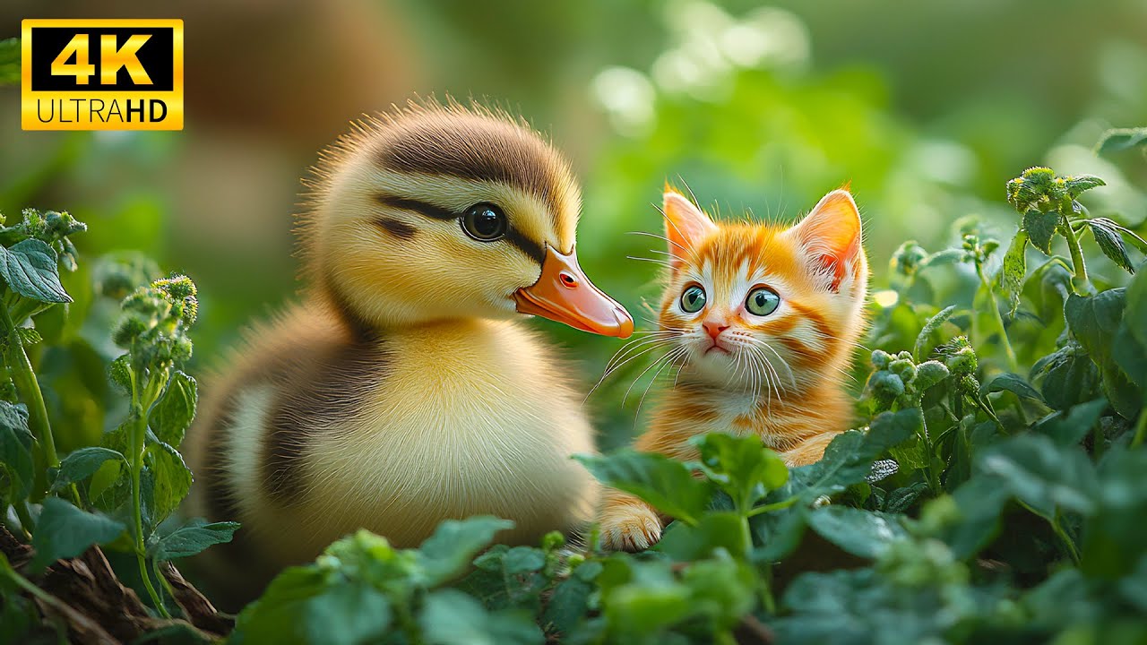 Baby Animals - Small Animals Around Us 🌿Let Nature Calm Your Mind ...