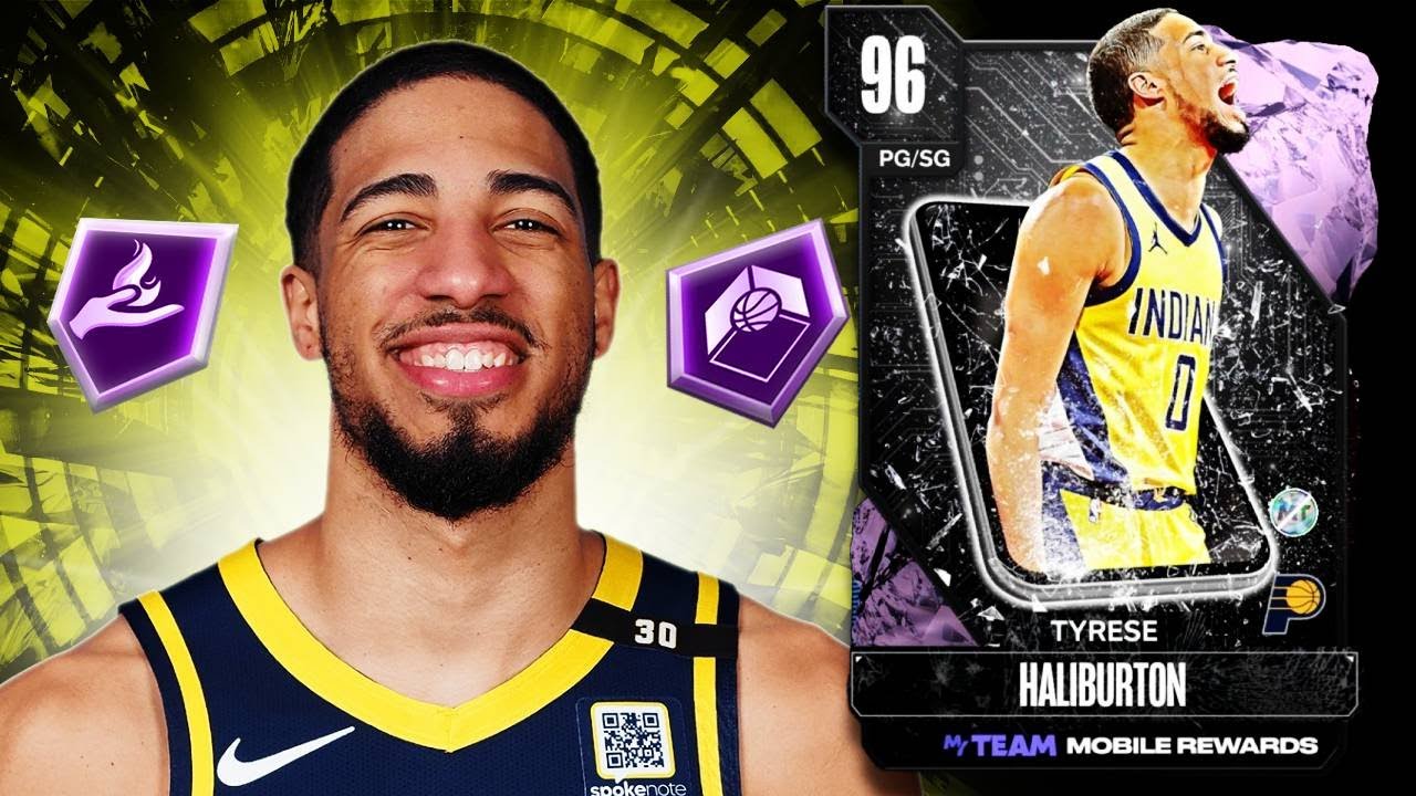 *FREE* PINK DIAMOND TYRESE HALIBURTON GAMEPLAY!! FIX HALIBURTON'S DARN ...