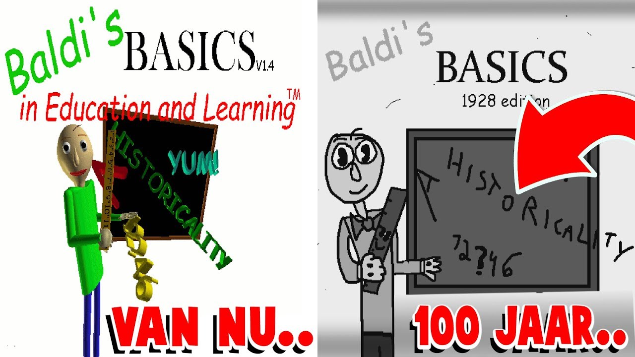 DIT WAS BALDI 100 JAAR GELEDEN! - YouTube
