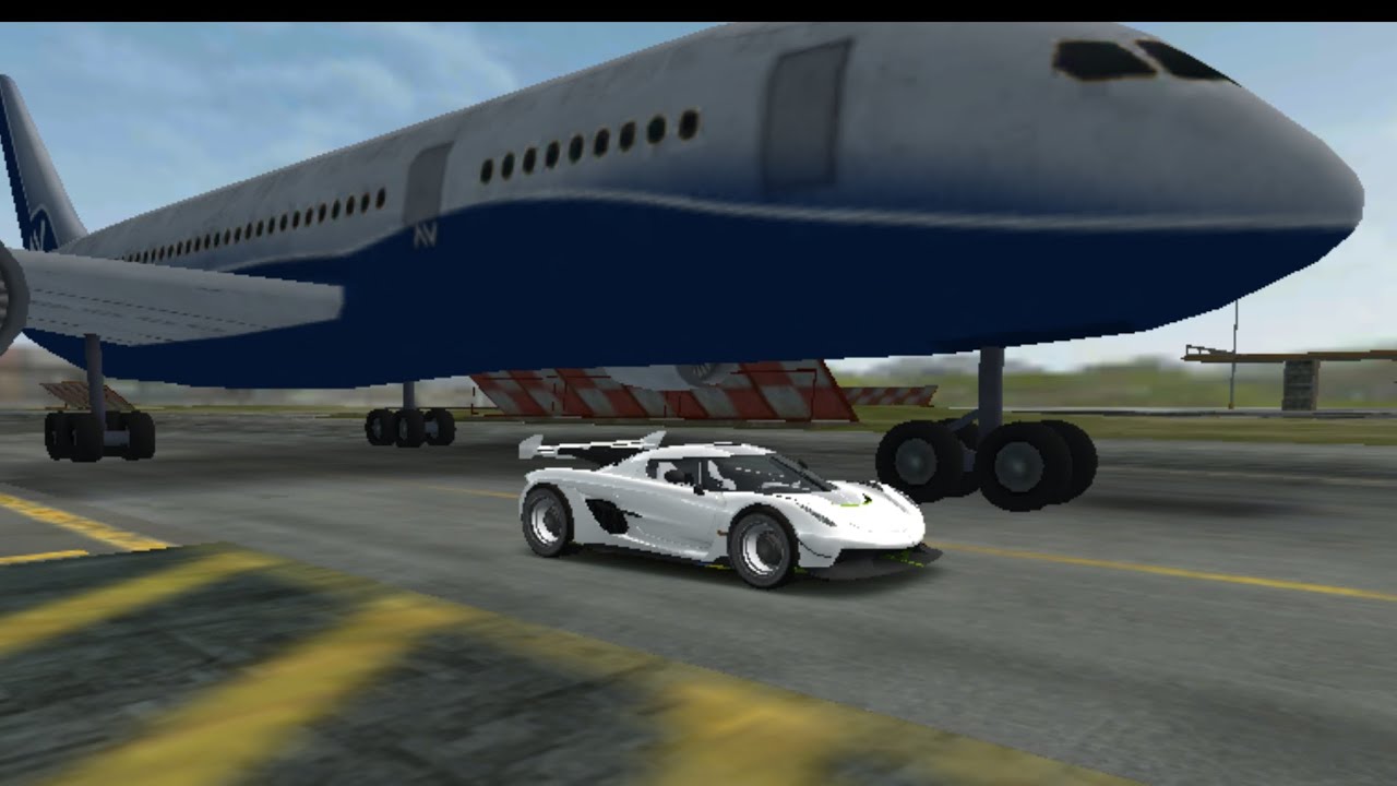 Supercars vs Plane #2 Extreme Car Driving Simulator 2021 - Supercars VS ...