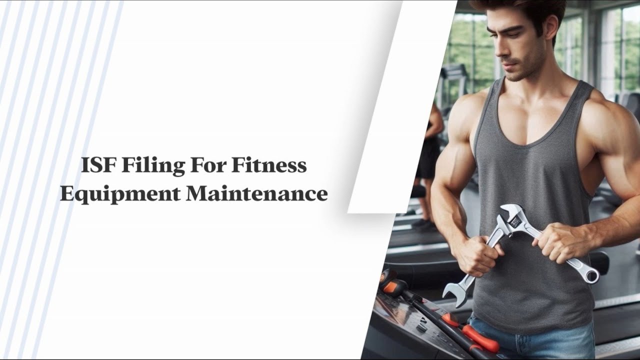 ISF Filing For Fitness Equipment Maintenance - YouTube