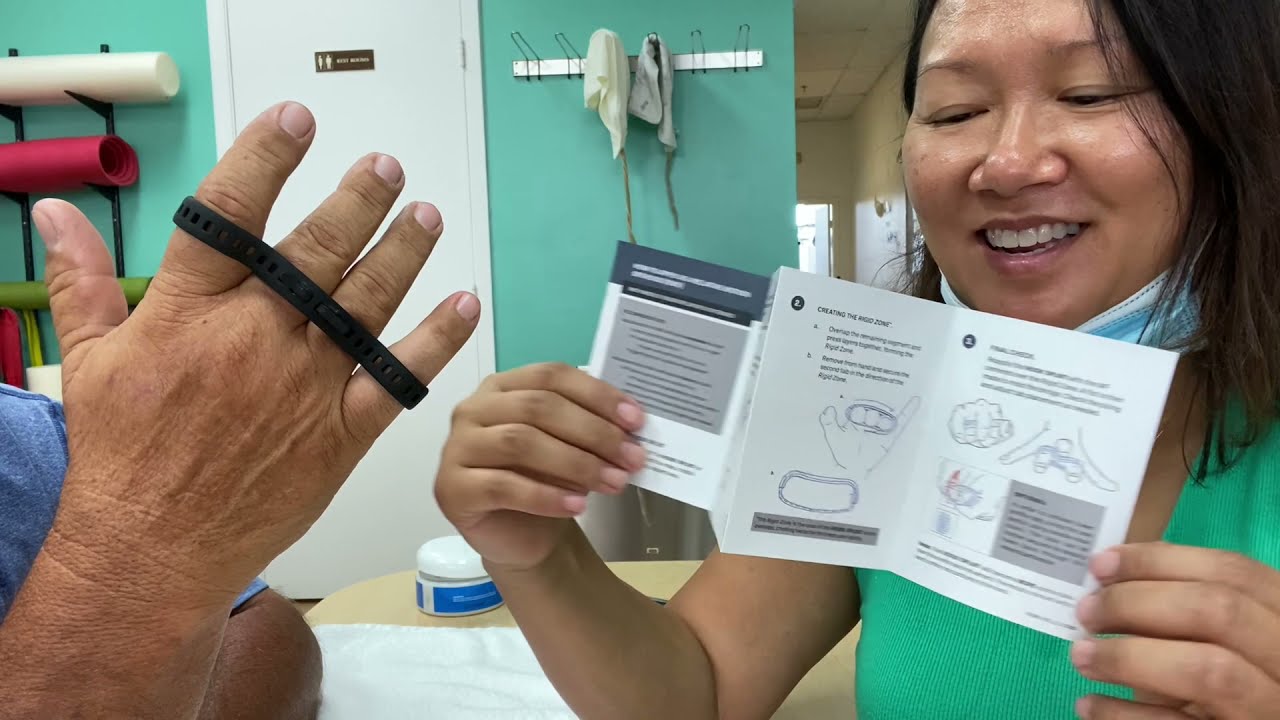 My Review Of The Hook Splint - A Relative Motion Orthosis - YouTube
