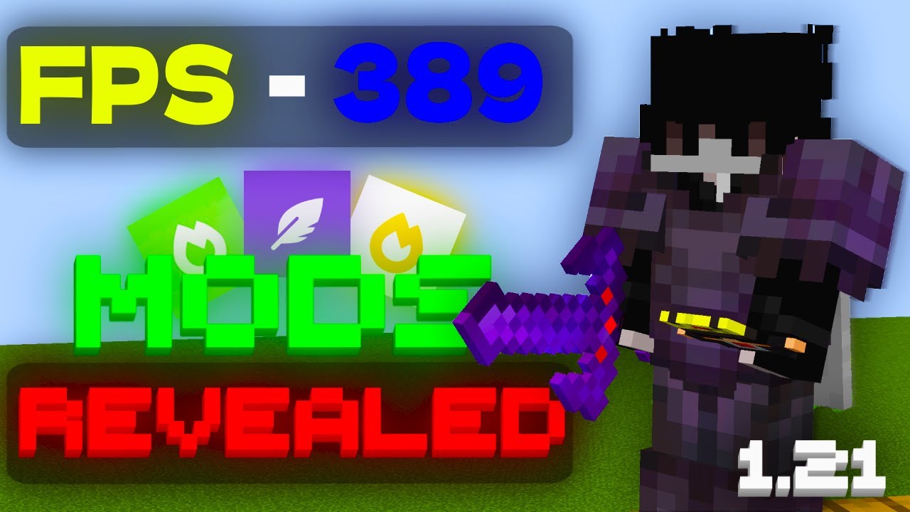 Top 10 Best FPS Boost Mods for Minecraft 1.21 (2025) - YouTube