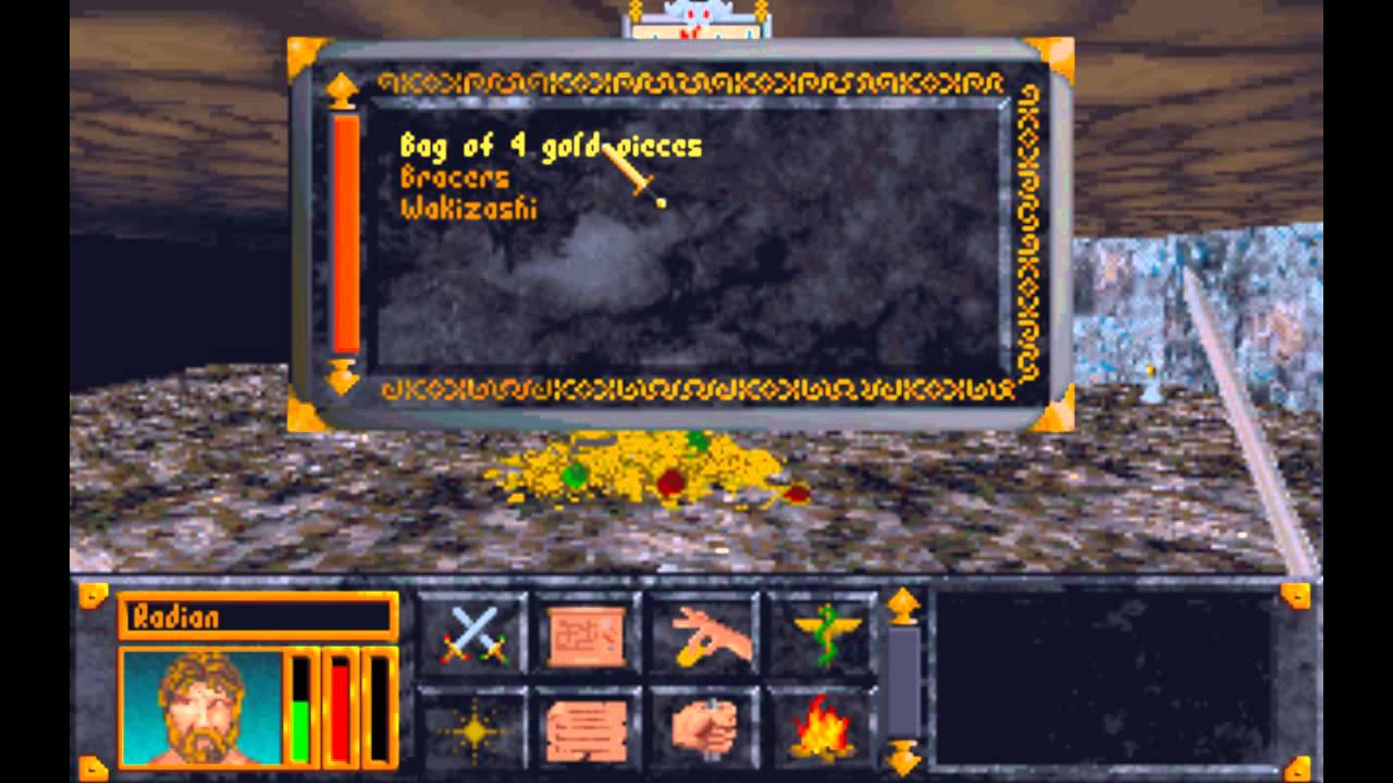 Elder Scrolls Arena part 3b - Fang Lair - YouTube