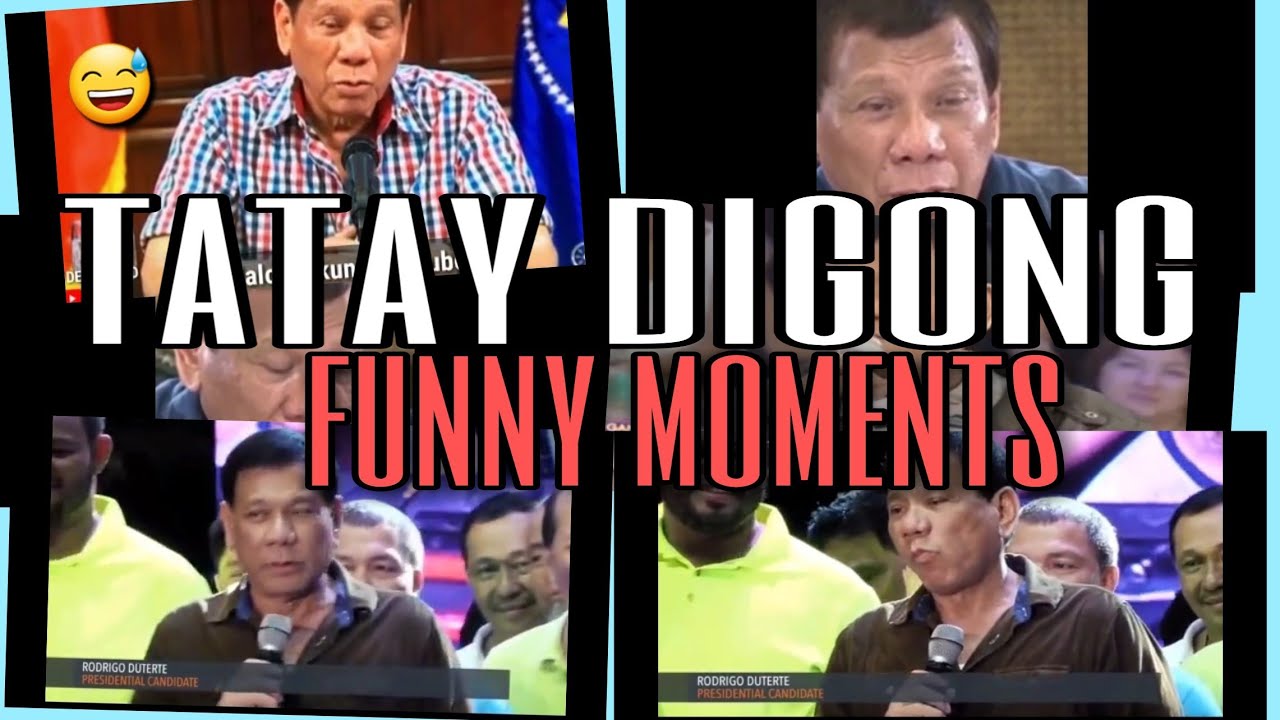 Tatay Digong Funny moments - YouTube