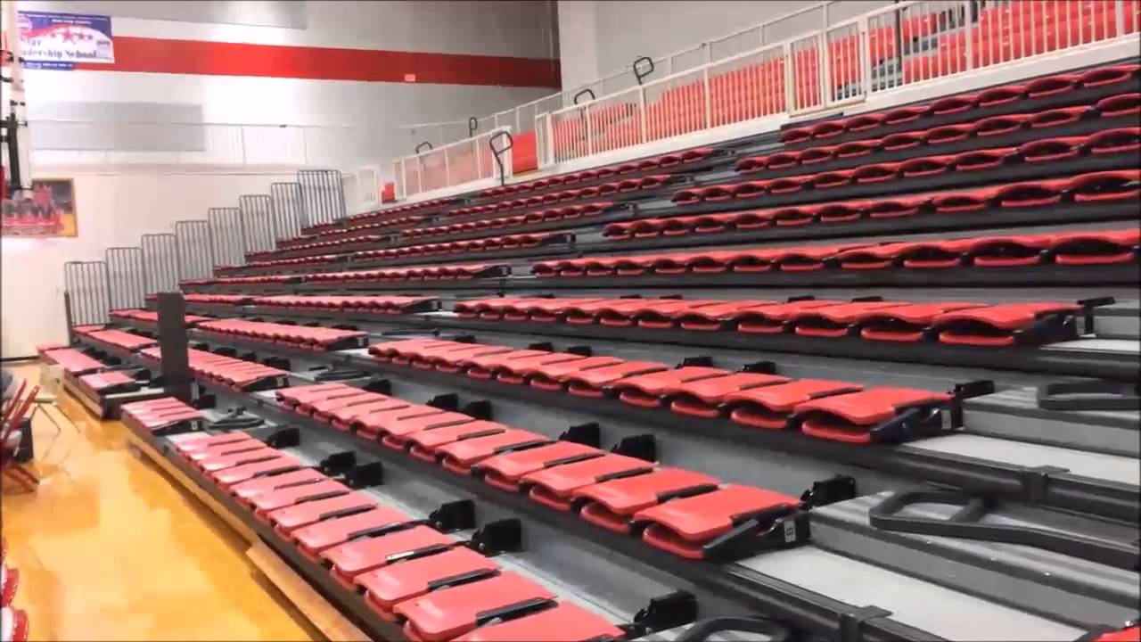 GovDeals: INTERKAL BLEACHERS - YouTube