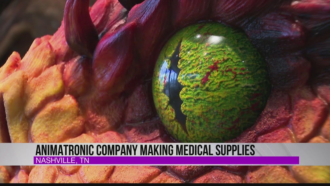 Animatronic company making medical supplies - YouTube