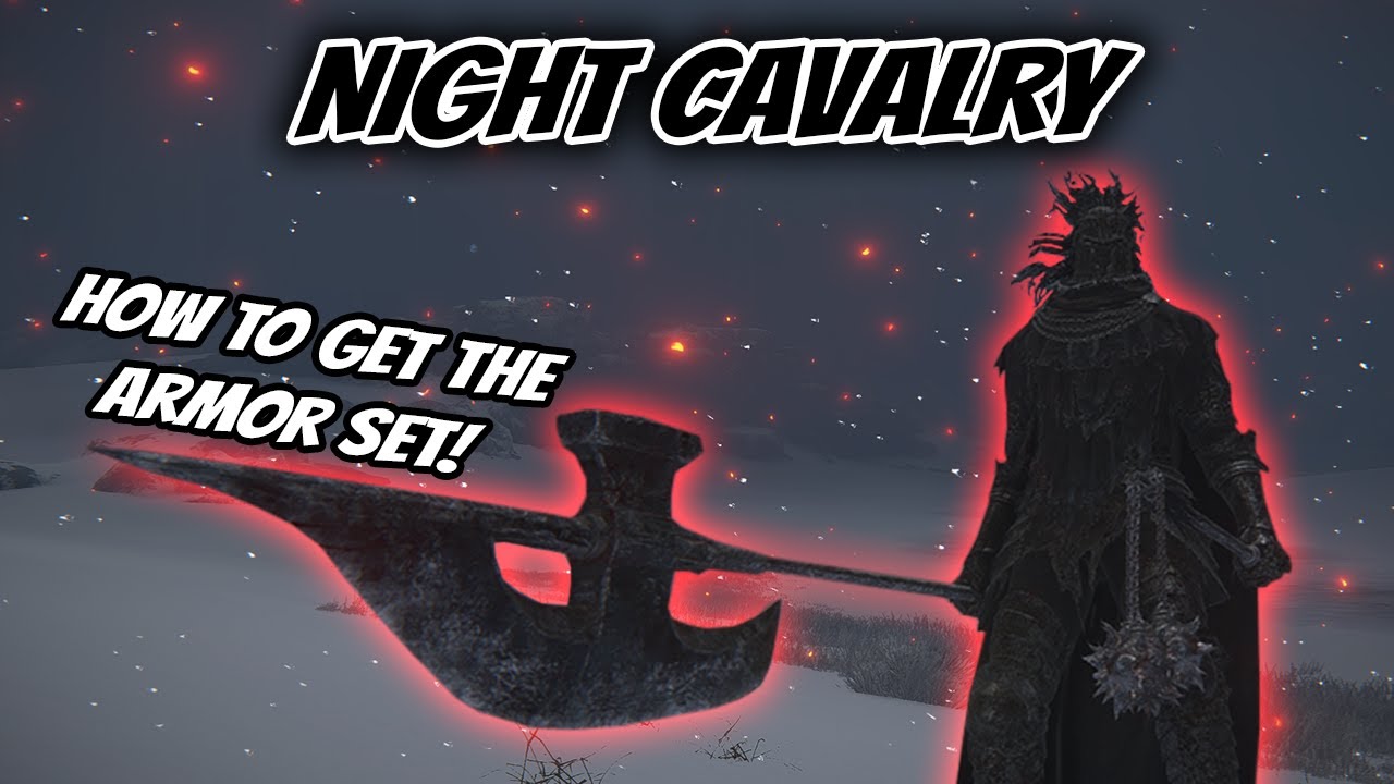 How To Get The Night Cavalry Set | The Coolest Armor In Elden Ring ...