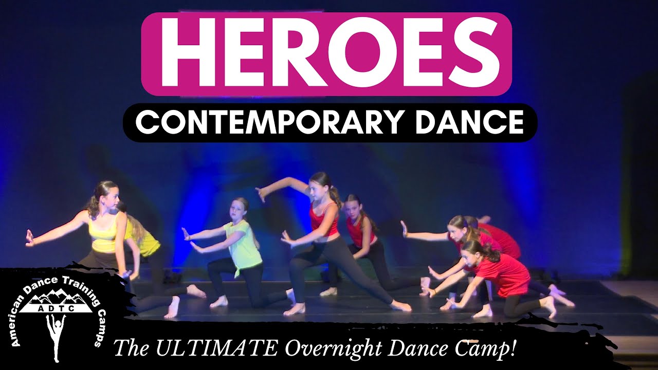 Contemporary Dance | Heroes - Peter Gabriel | ADTC DANCE CAMP - YouTube