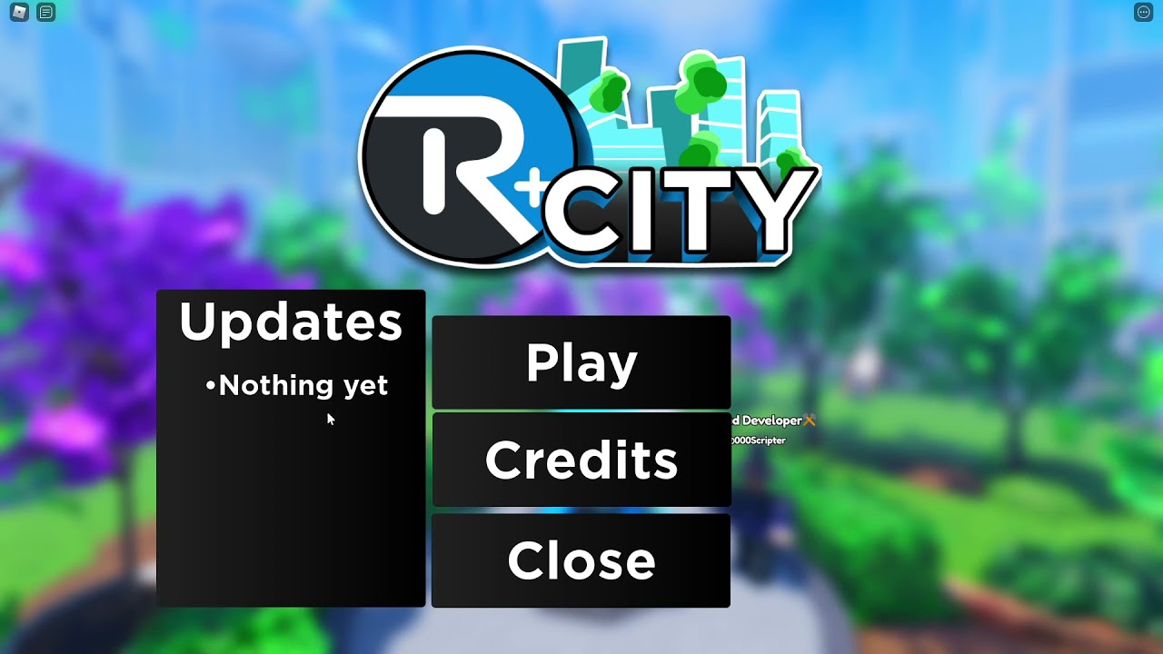 RoPro City Main Menu! [Roblox Game] - YouTube