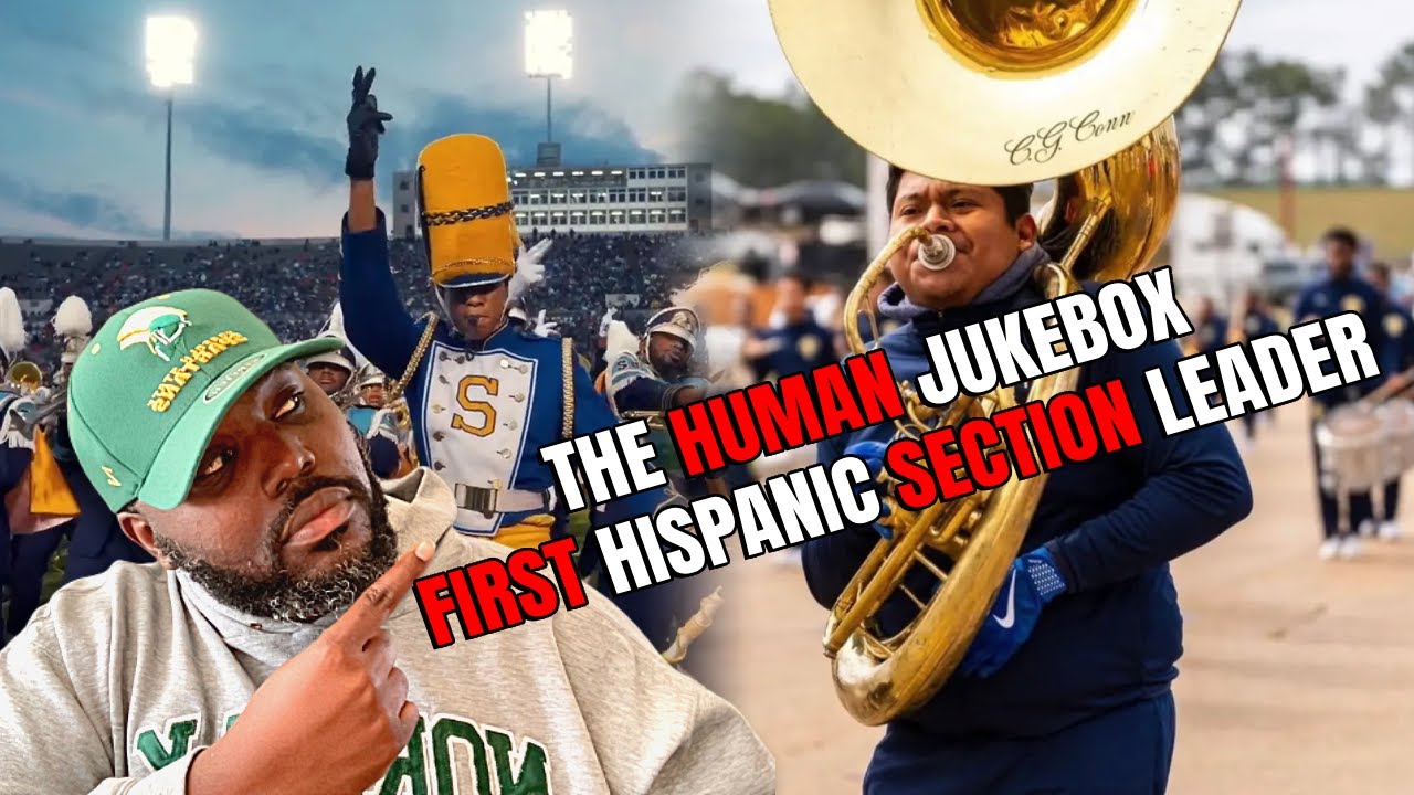 The Human Jukebox first Hispanic section leader - YouTube