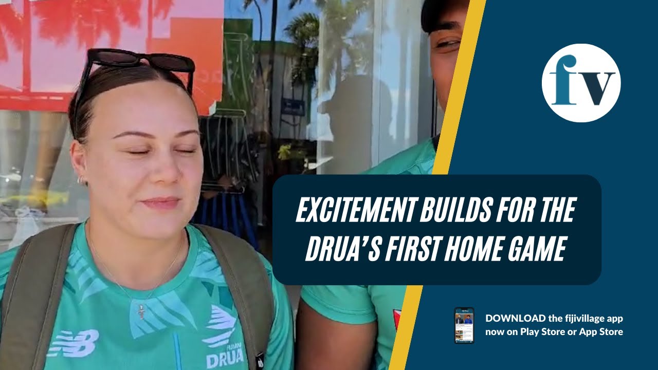 Excitement builds for the Drua’s first home game | 11/03/2023 - YouTube