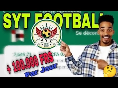 😱 SYT FOOTBALL : La plateforme qui génère de l'argent sans arrêt depuis ...
