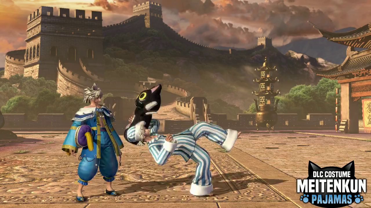 KOF XIV DLC Costume "MEITENKUN: Pajamas" Footage - YouTube