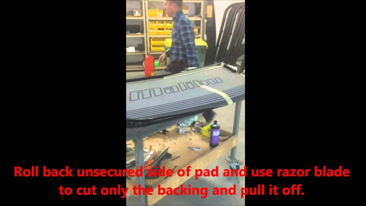 How to-Swim Pad Install - YouTube