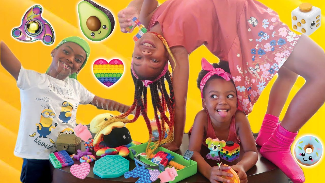 Our HUGE End Of Summer FIDGET HAUL | Family Flaws And All - YouTube