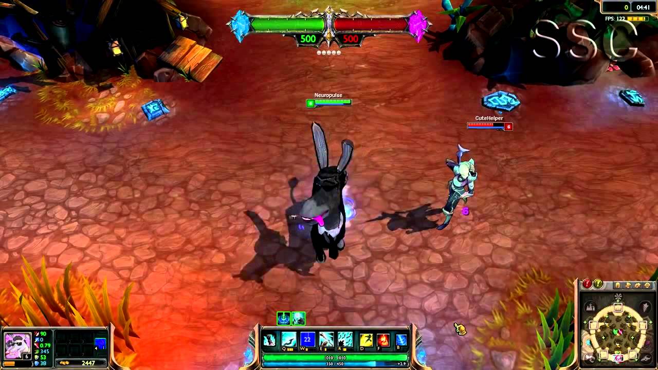 Videogamedunkey Hecarim LoL Custom Skin ShowCase - YouTube