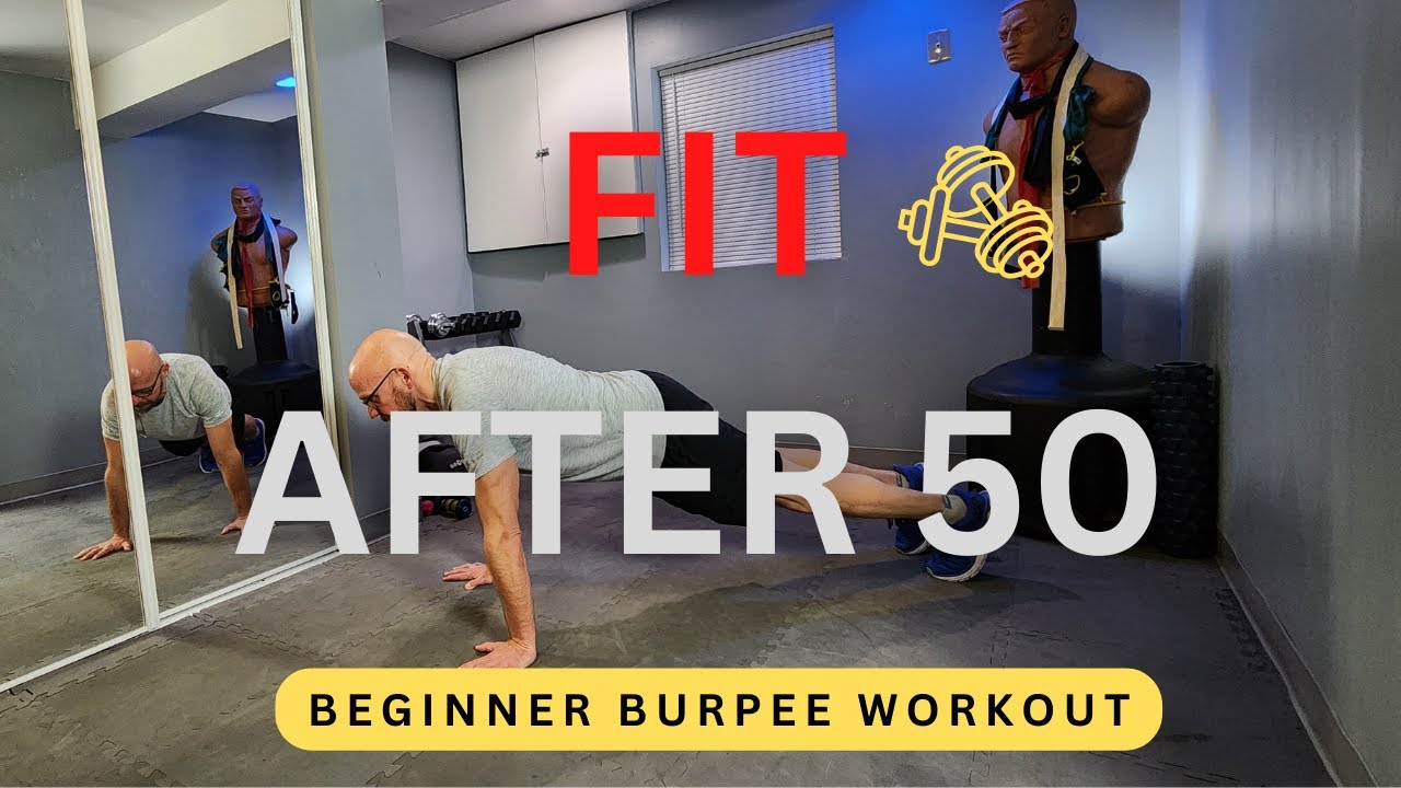 Beginner Burpee Workout Progressions \\ Simply Follow Along - YouTube