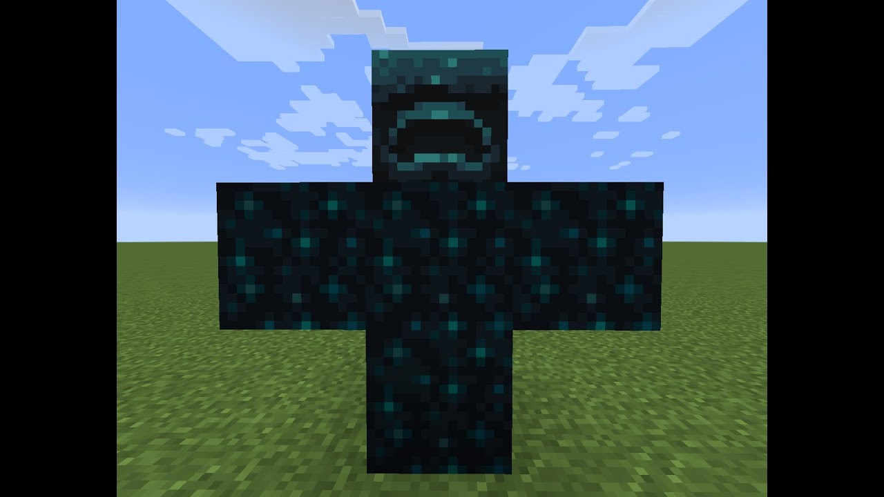 what if you create a WARDEN BOSS in Minecraft? How to summon warden in ...
