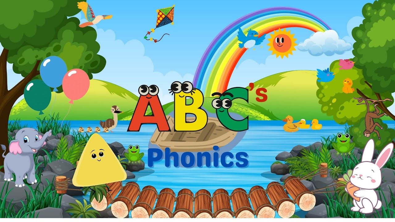 ABC Phonics Song l Toddlers Learning ABC l ABC Lyrics Song l Kiddos Learning Zone - YouTube