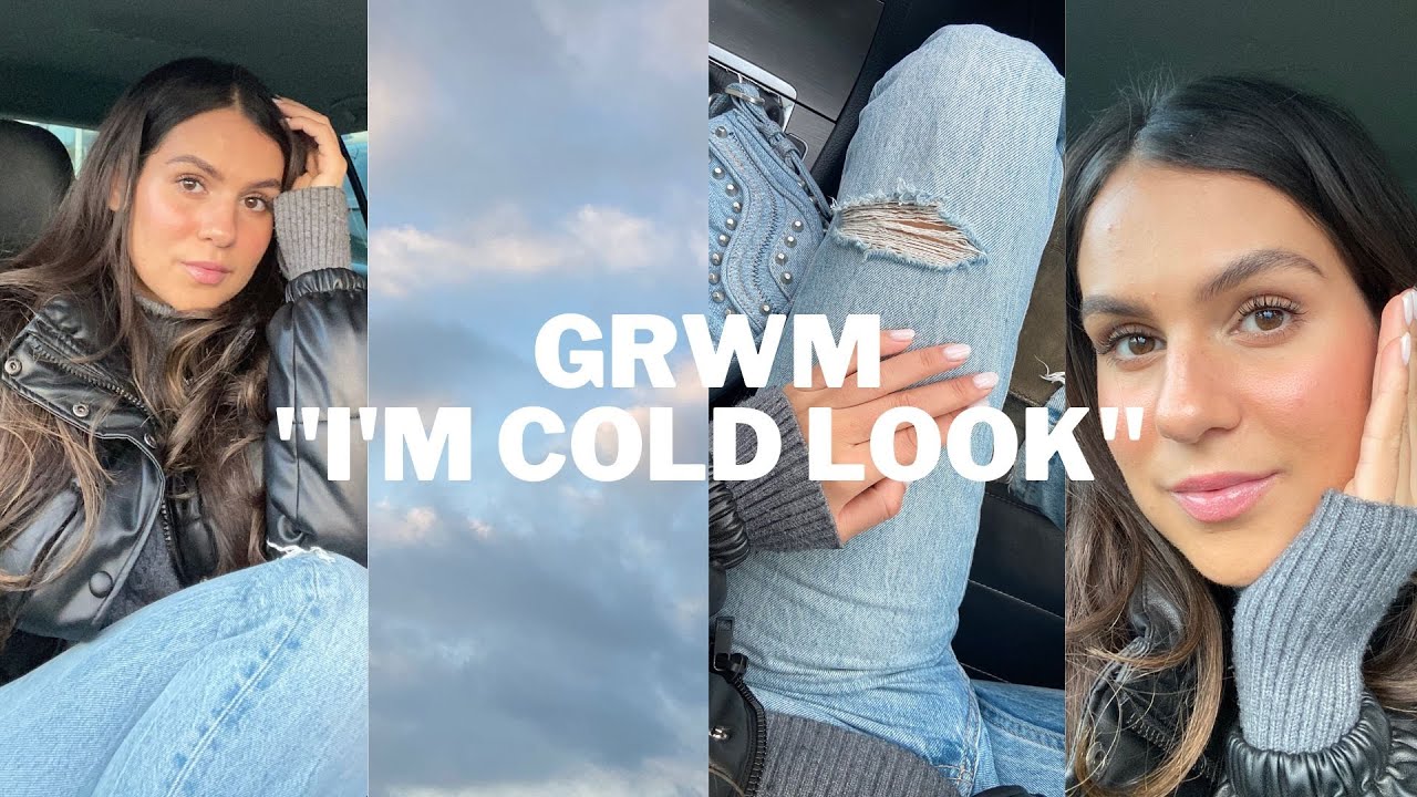 VLOGMAS DAY 2 | Trying the 'I'm cold' makeup look - YouTube