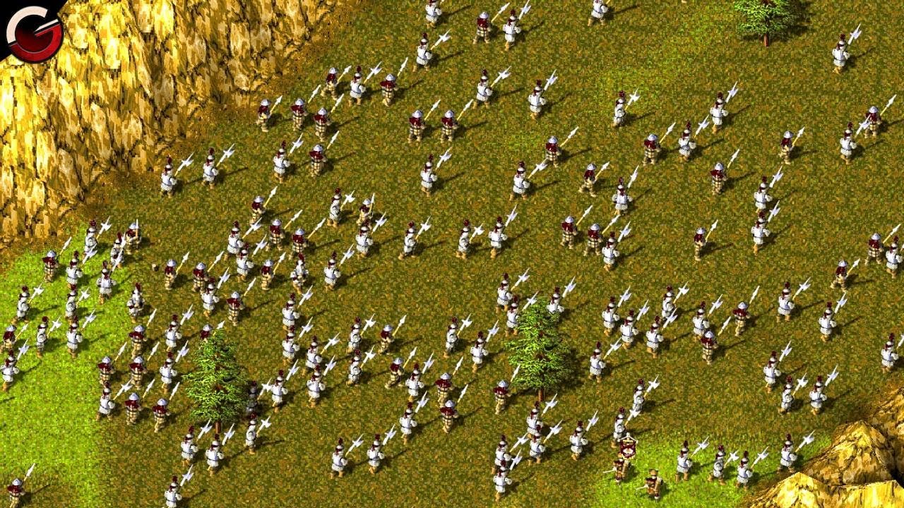 MEDIEVAL BATTLE! 7 Players Skirmish Match | KaM Remake | Knights and ...