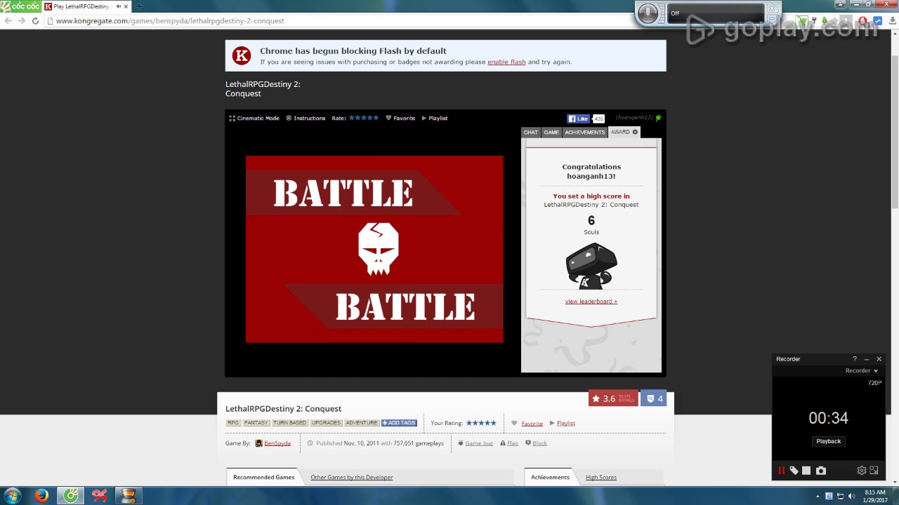 Lethal RPG Destiny 2: Conquest Gameplay - Part 1 - YouTube