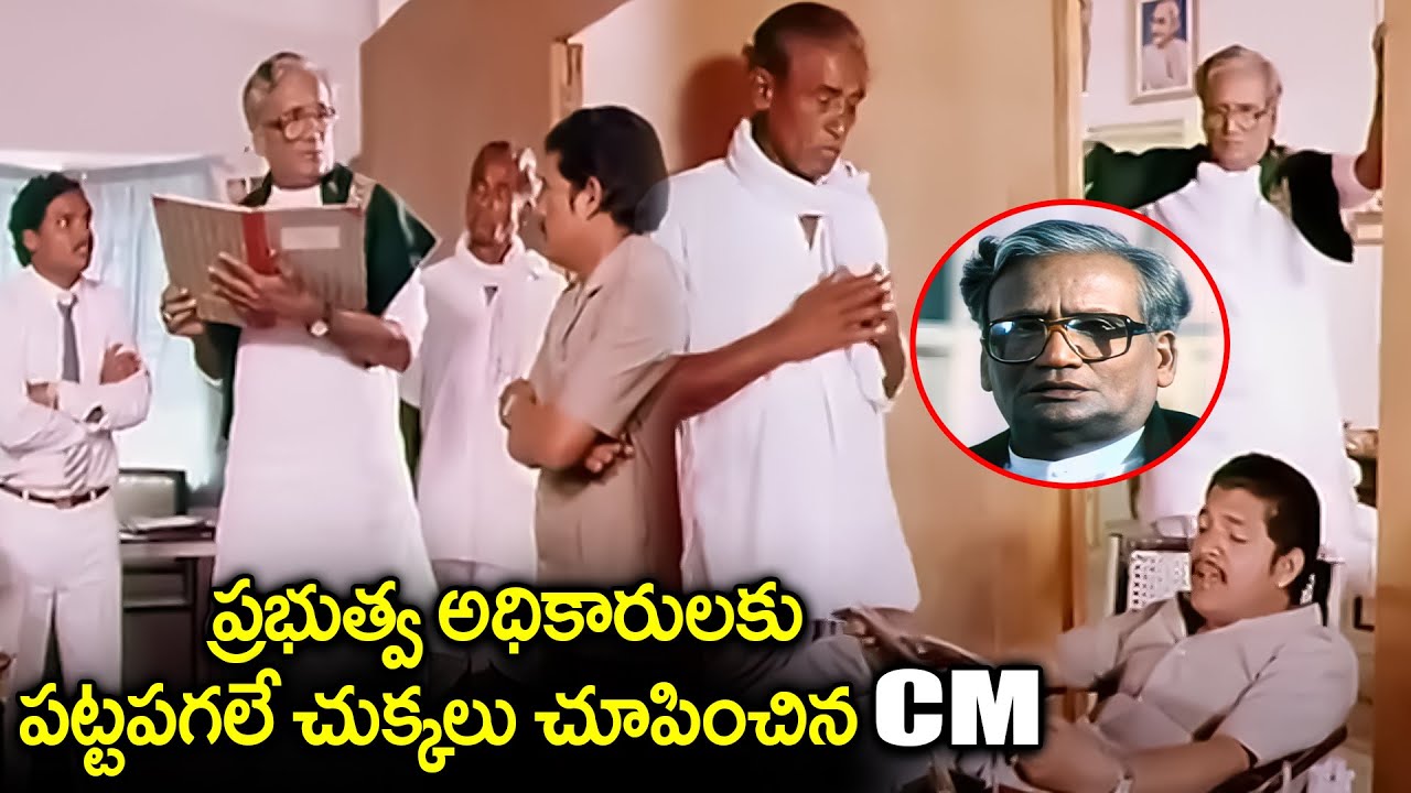 ప్రభుత్వ అధికారులకు పట్టపగలే చుక్కలు చూపించిన CM M.S Reddy Fire On Govt ...