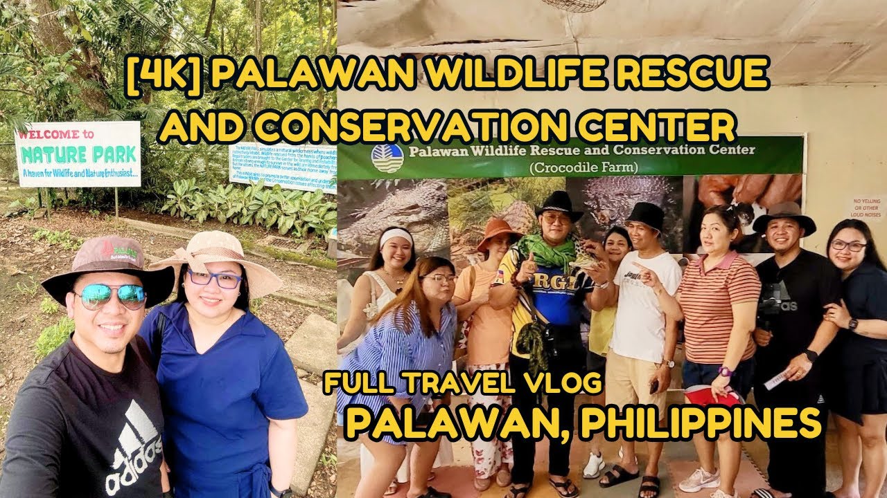 Palawan Wildlife Rescue and Conservation Center Vlog - YouTube