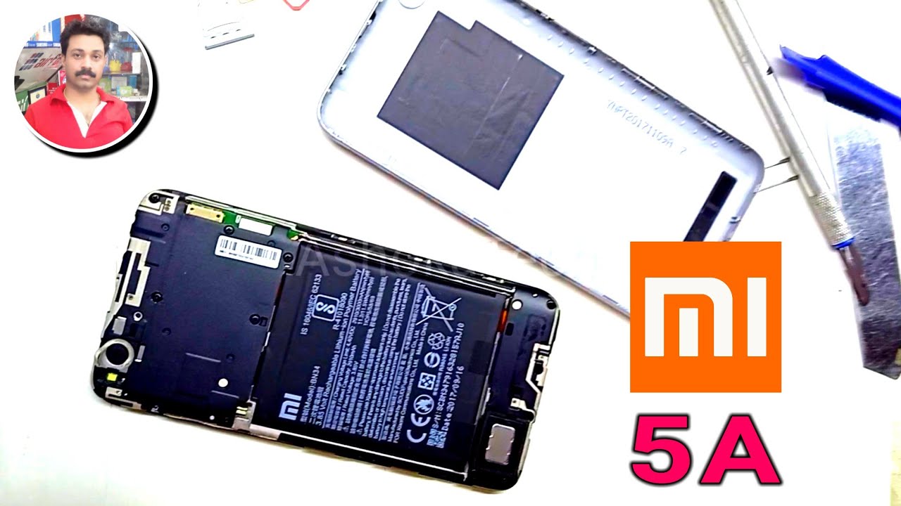 How to open xiaomi redmi mi 5A back cover, रेडमी 5ए को कैसे खोलें - YouTube