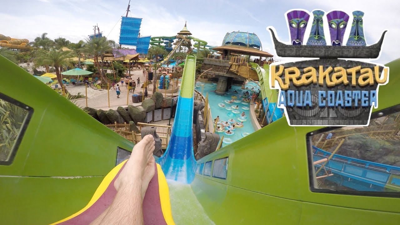 Krakatau Aqua Coaster POV Volcano Bay (Universal Orlando Resort ...
