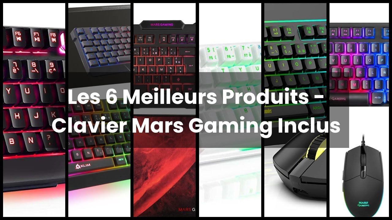 Clavier mars gaming: Les 6 Meilleurs Produits - Clavier Mars Gaming ...
