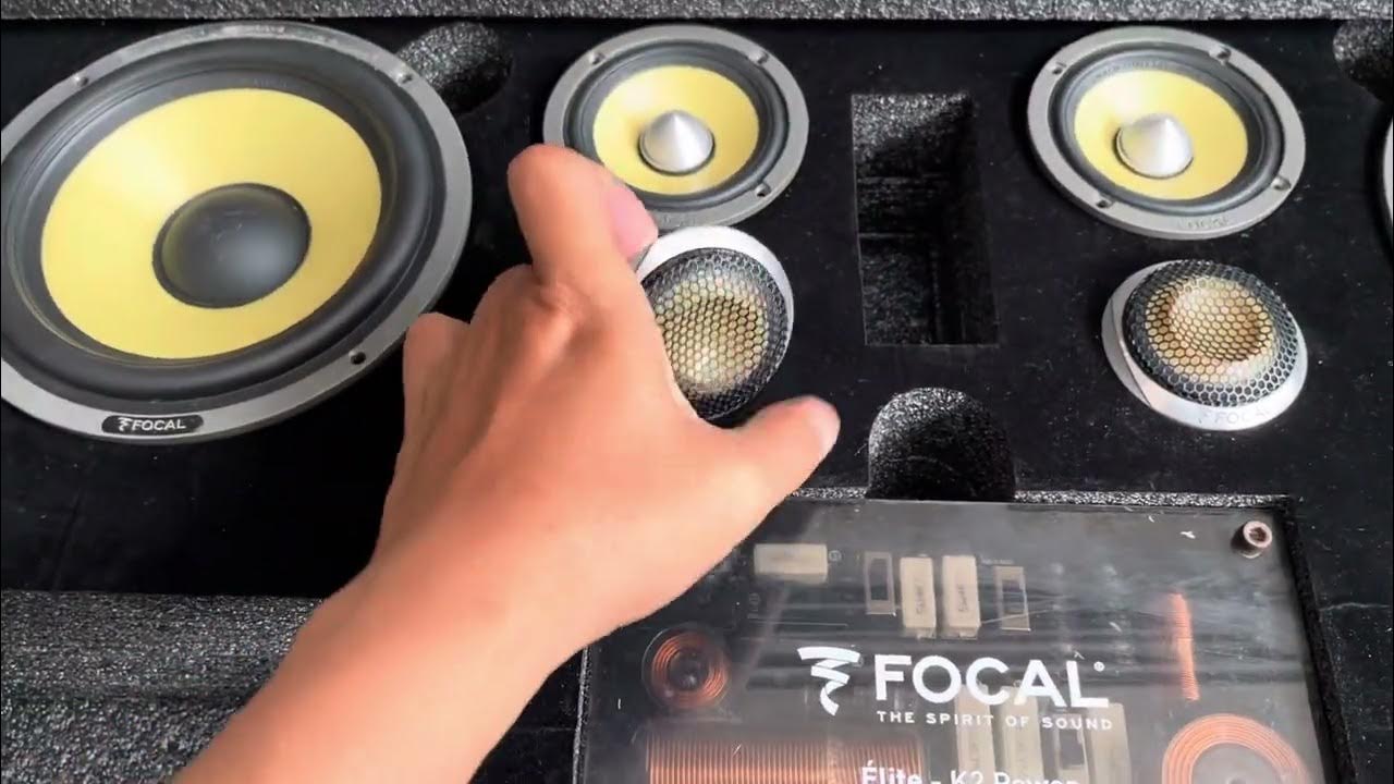 3 way Focal ES 165 KX3 - YouTube