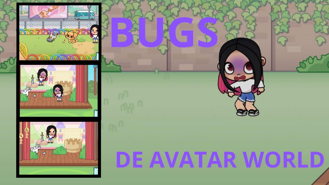 BUGS VIRALES DE AVATAR WORLD. - YouTube