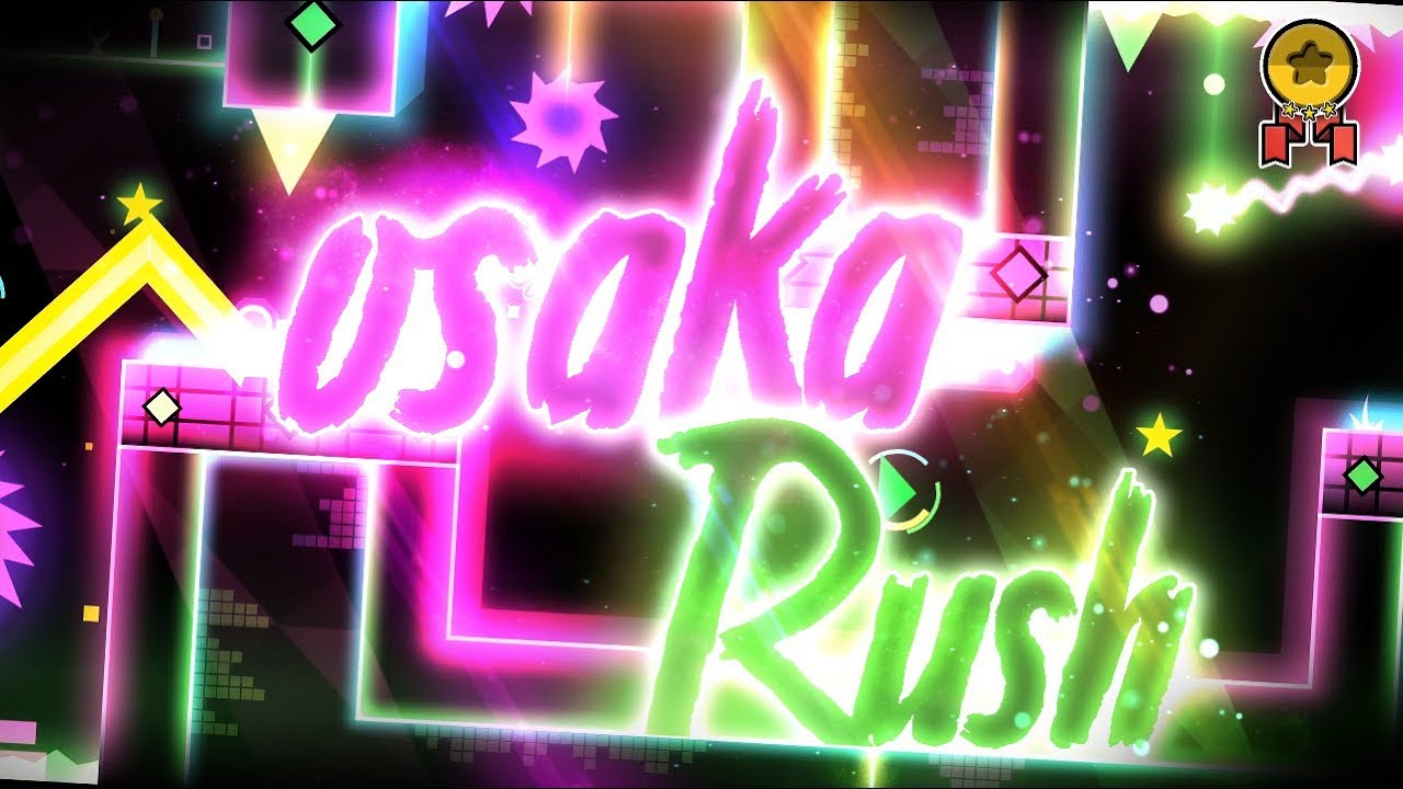 "Osaka Rush" by Ferdefunky [All Coins] | Geometry Dash 2.11 - YouTube
