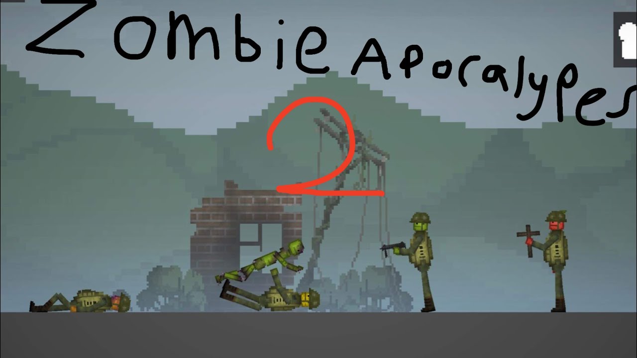 The zombie apocalypse part 2 (melon playground) - YouTube