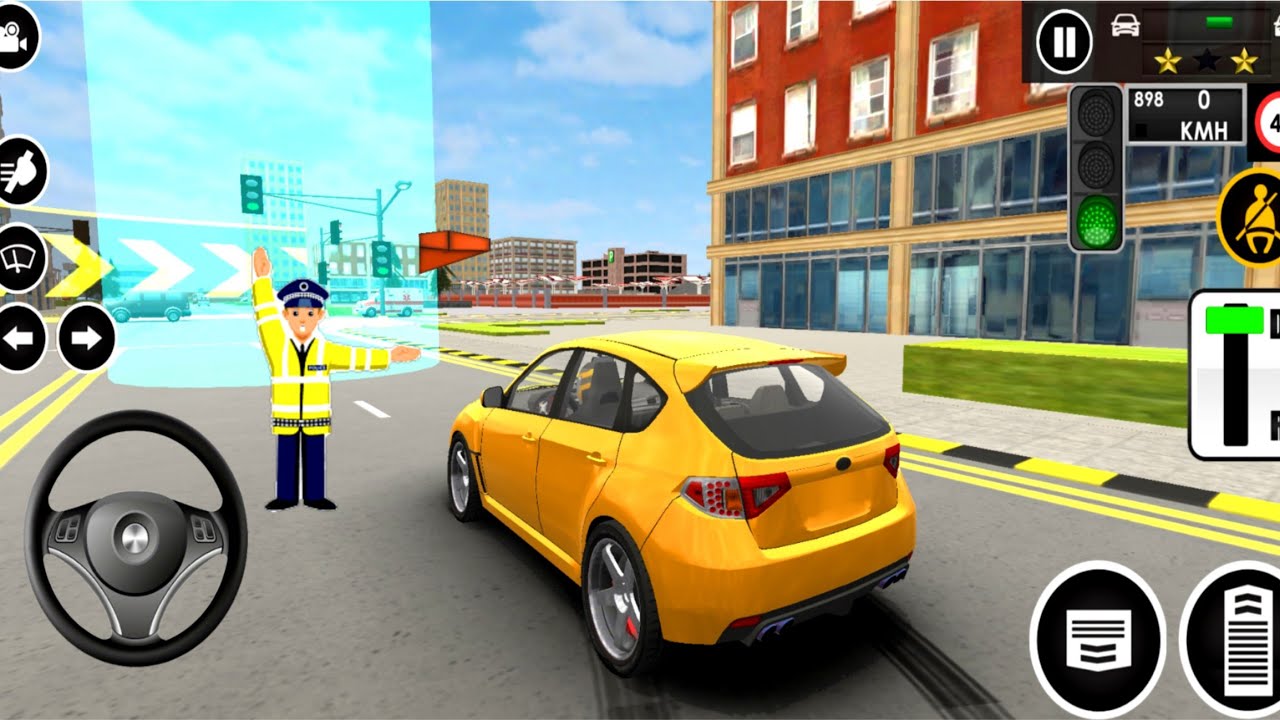 New Car Driving 🔥 3d Car Driving Class - Level 1 To 4 Walkthrough ...