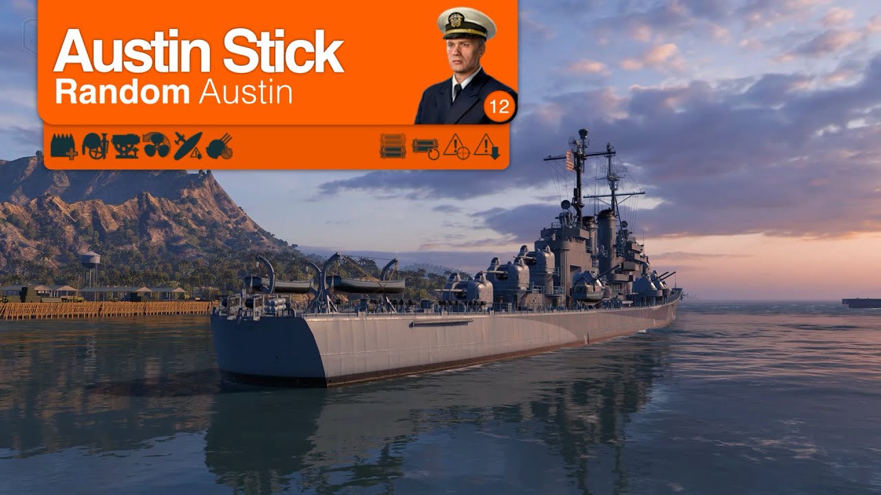 World of Warships Austin Stick - YouTube