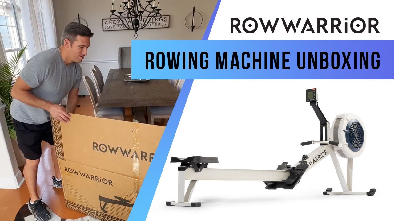 Row Warrior Unboxing - How to Assemble Your Row Warrior Rowing Machine ...