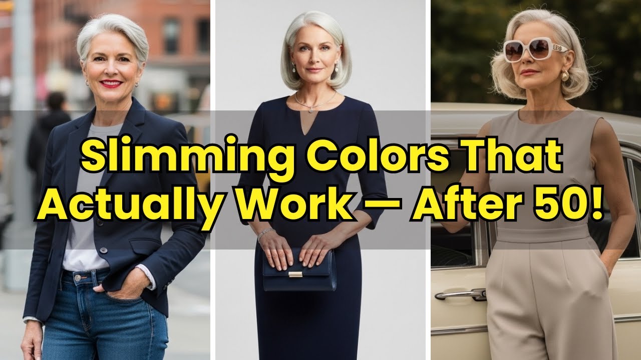 The Most Slimming Colors for Women Over 50 — That Really Work! - YouTube