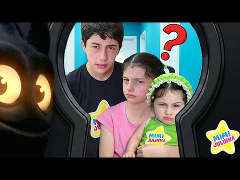 Bebê Julinha e a Chave Misteriosa: os MONSTROS do quarto | Mimi Julinha