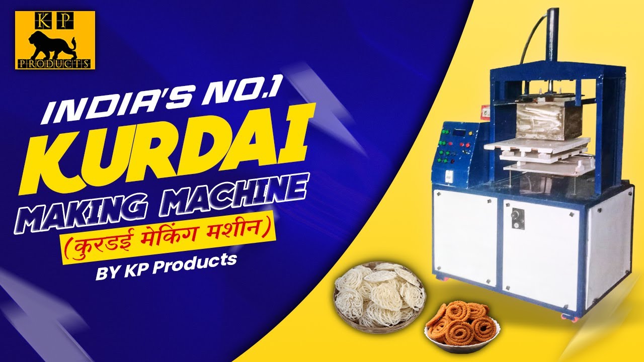 KURDAI MAKING MACHINE - YouTube