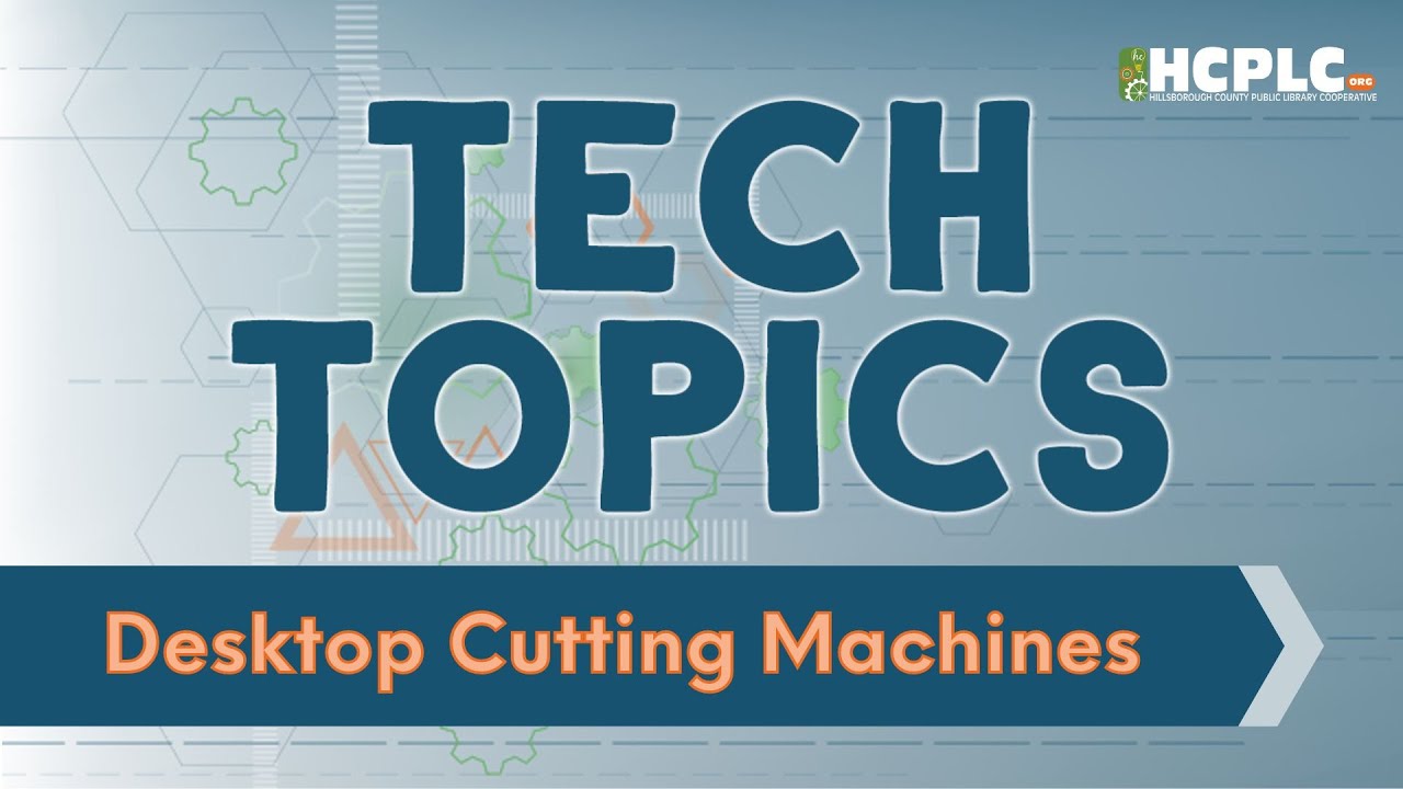 Tech Topics: Desktop Cutting Machines - YouTube