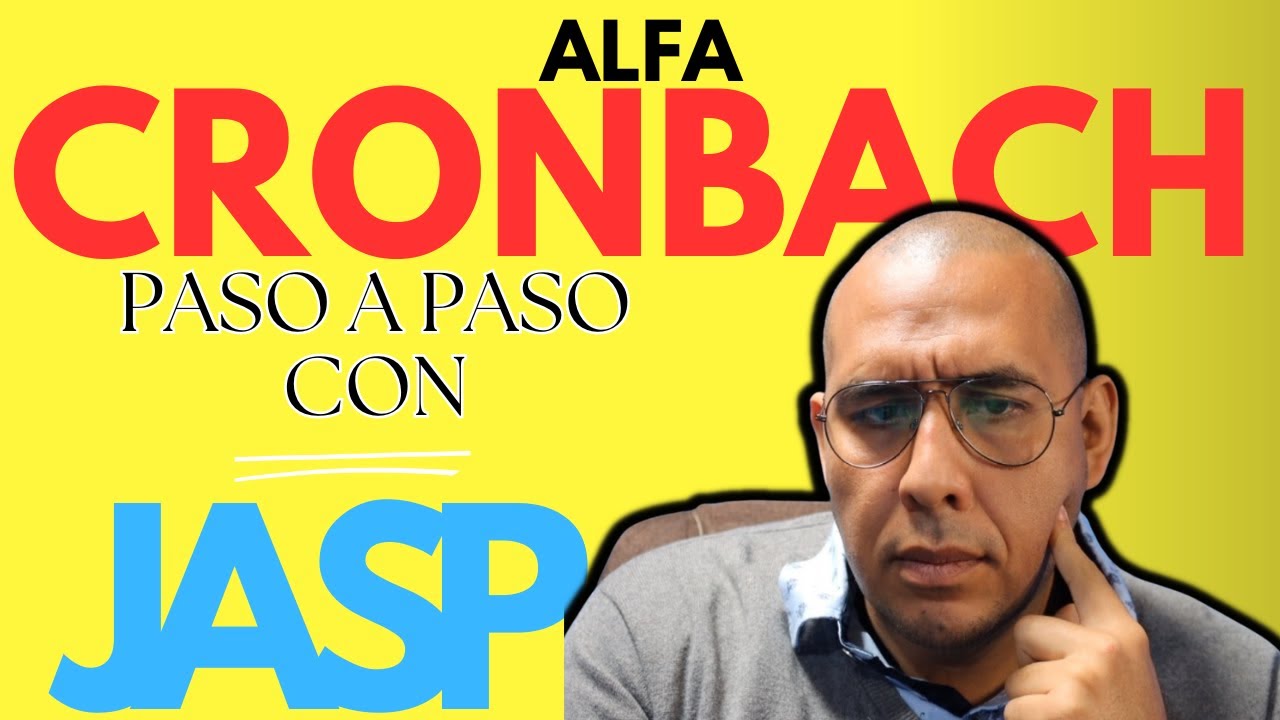 JASP - Calcular Alfa de Cronbach y Omega de McDonal para conocer la confiabilidad (software ...