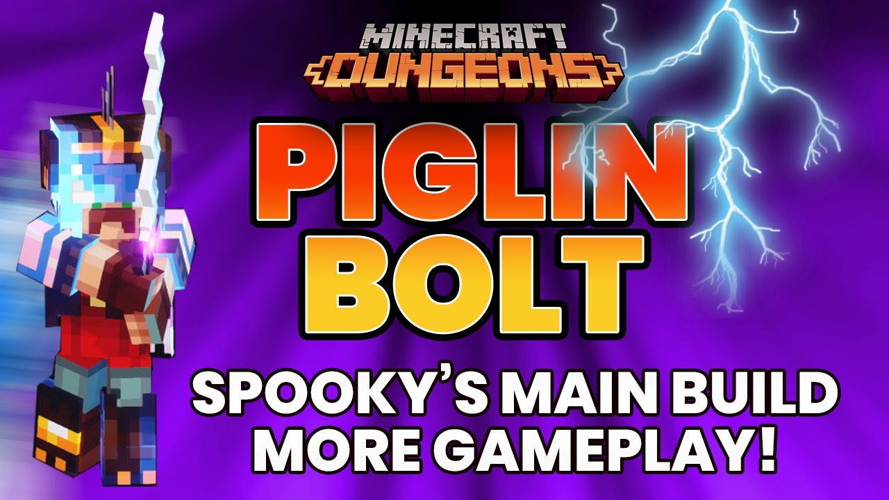 More PIGLIN BOLT Build Gameplay - Refreshment Enchantment FTW ...