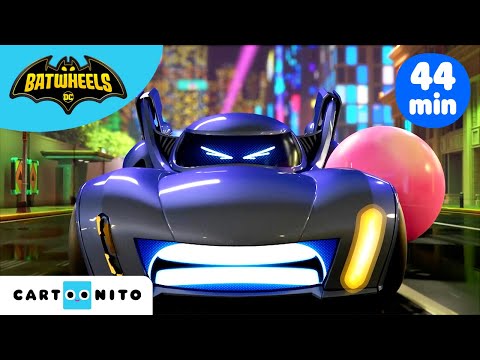 Ärger mit Kaugummi | Batwheels Zusammenstellung | Cartoons für Kinder | Cartoonito