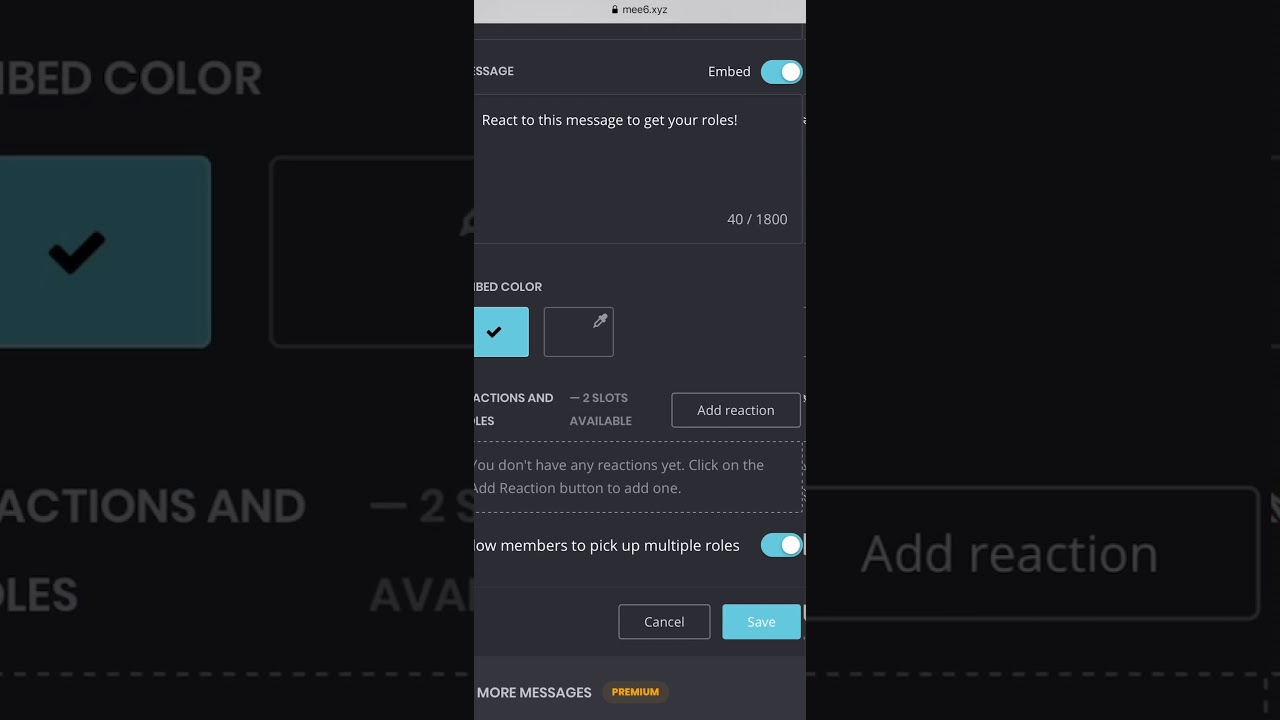 How To Add Reactions Roles In Discord - YouTube
