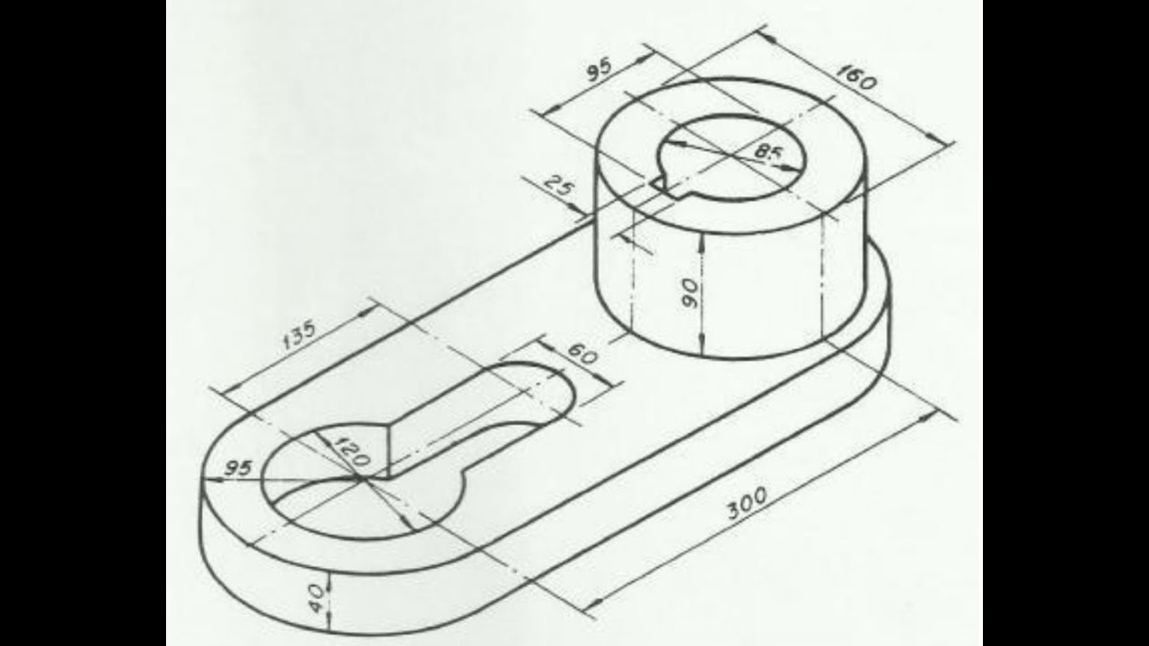 Modelagem 3D de Exercício no Autodesk Inventor #3 - YouTube