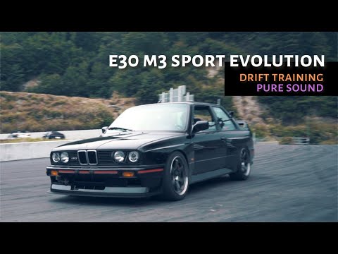 BMW E30 M3 Sport Evolution | Drift Training Pure Sound